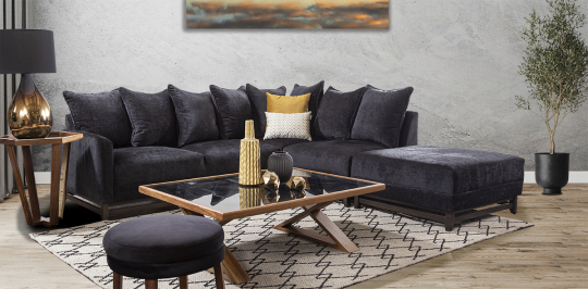 Sala Modular Derecha Adelei Galp Negro